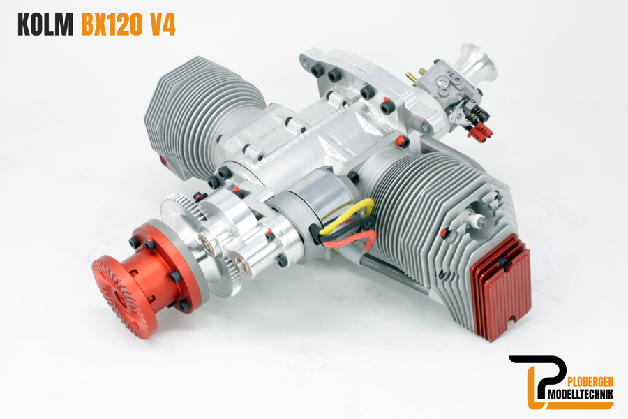 BX120 V4 Boxer engine | with electric starter | Carburettor bottom ...