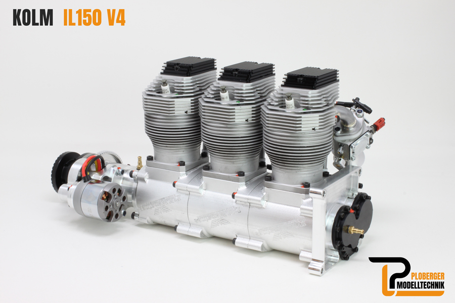 IL150-3 V4 3 Zylinder Reihenmotor | Long Edition mit Starter | IL150-3 ...